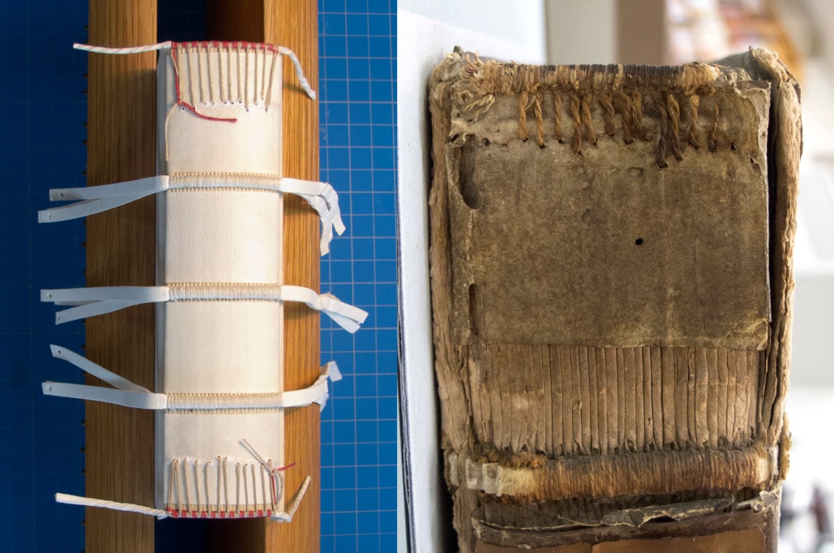 Modeling History: Making a Stiff-Board Parchment Binding with a Slotted ...