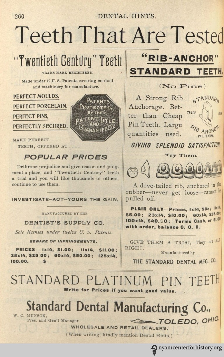 20th-Century Teeth: Dentistry at the Turn of the Century | Books ...