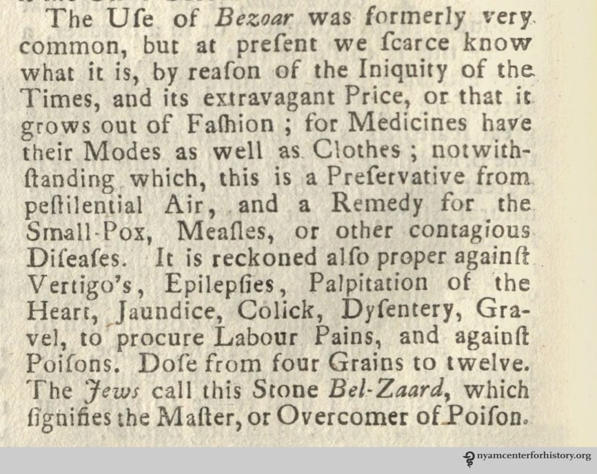 Found in the Eyes of Rams: The Bezoar and its Powers | Books, Health ...
