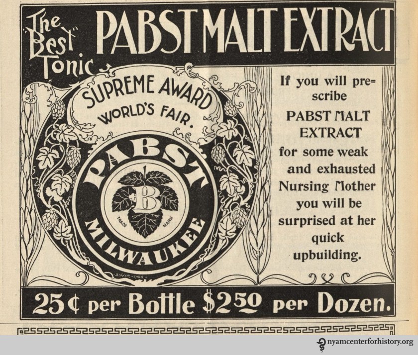 The “Best” Tonic: Pabst Malt Extract Pamphlets in the Academy Library ...