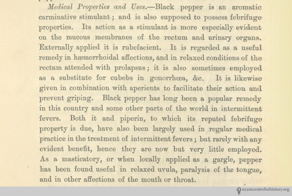 No Spice More Superior: Pepper | Books, Health and History