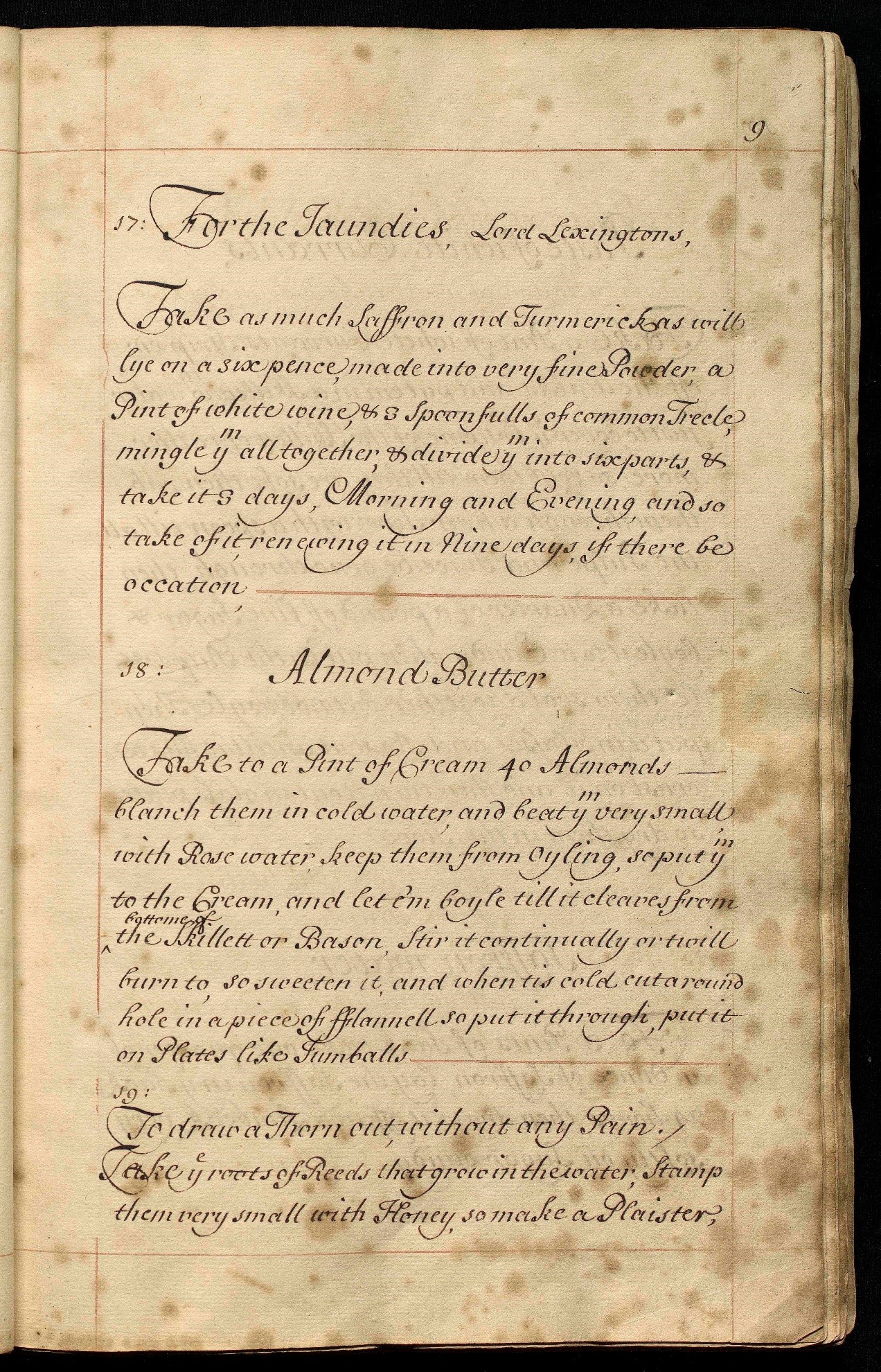 English-Language Manuscript Cookbooks | Books, Health and History