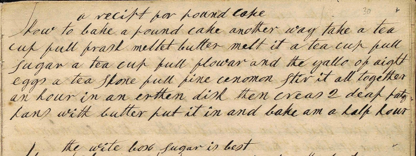 English-Language Manuscript Cookbooks | Books, Health and History